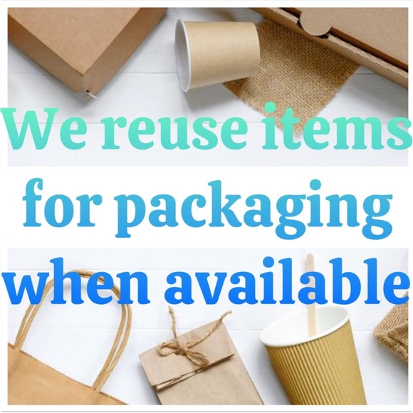Other | We Reuse Packing Items Savethearth Reducewaste | Poshmark
